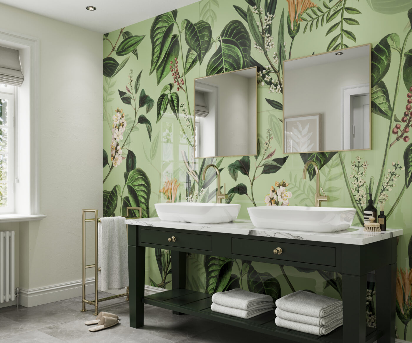 Waterproof Bathroom Wall Panel Murals | Showerwall